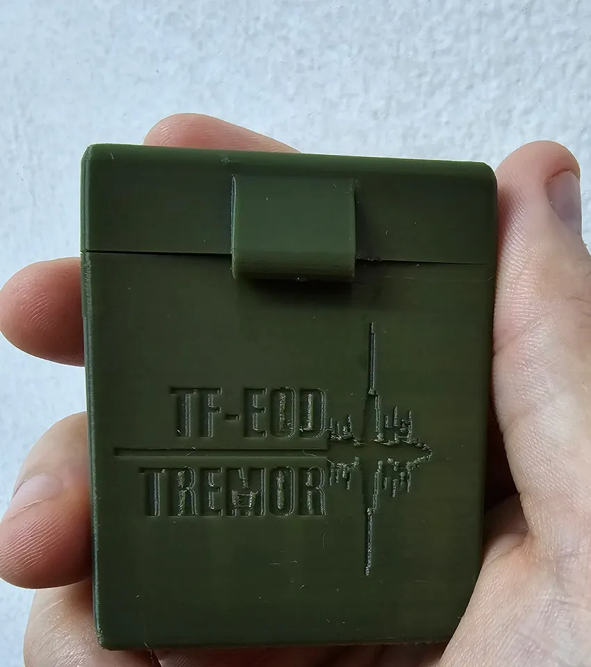Blasting Cap Holder with Hinged, Snap-Fit Lid by tlkinn025 | Download ...