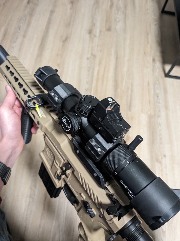 Airsoft Scope Mount - Begadi "Competition" by Planetler | Download free ...