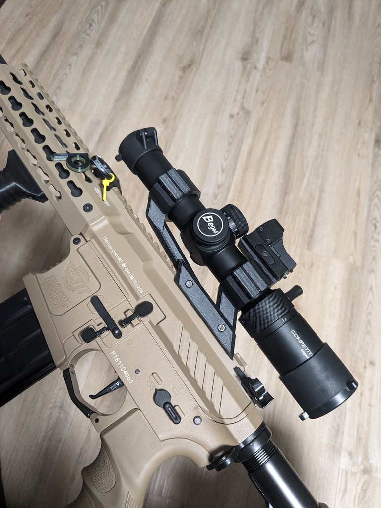 Airsoft Scope Mount - Begadi "Competition" by Planetler | Download free ...