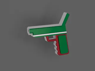 Spaghetti "Fun"-Gun / PASTA-Pistol by pr3mium.cola | Download free STL ...