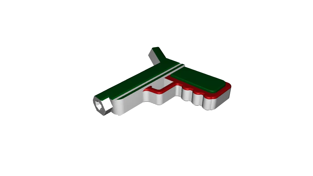 Spaghetti "Fun"-Gun / PASTA-Pistol by pr3mium.cola | Download free STL ...