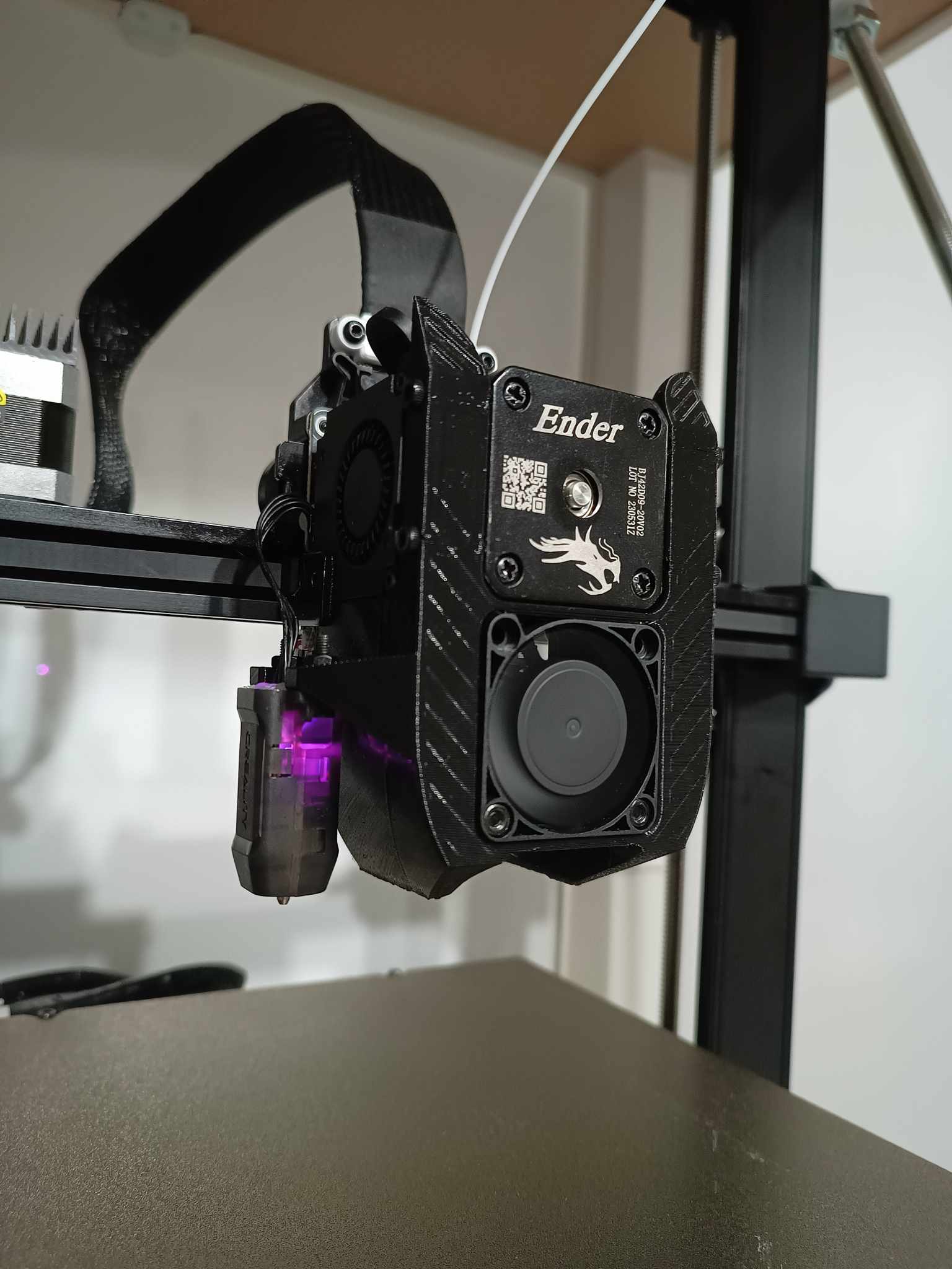 Ender3 V3 SE dual 4010 shroud for k1/ke hotend by KILLbabylon | Download free STL model ...