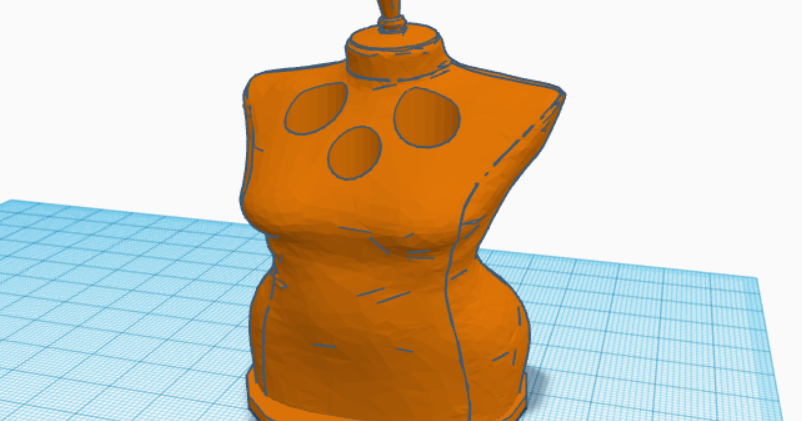 Mannequin Needle Case by Jhavitxu | Download free STL model ...