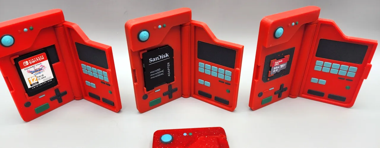Pokemon - Pokedex - SD, Micro SD & Nintendo Switch card holders by ...