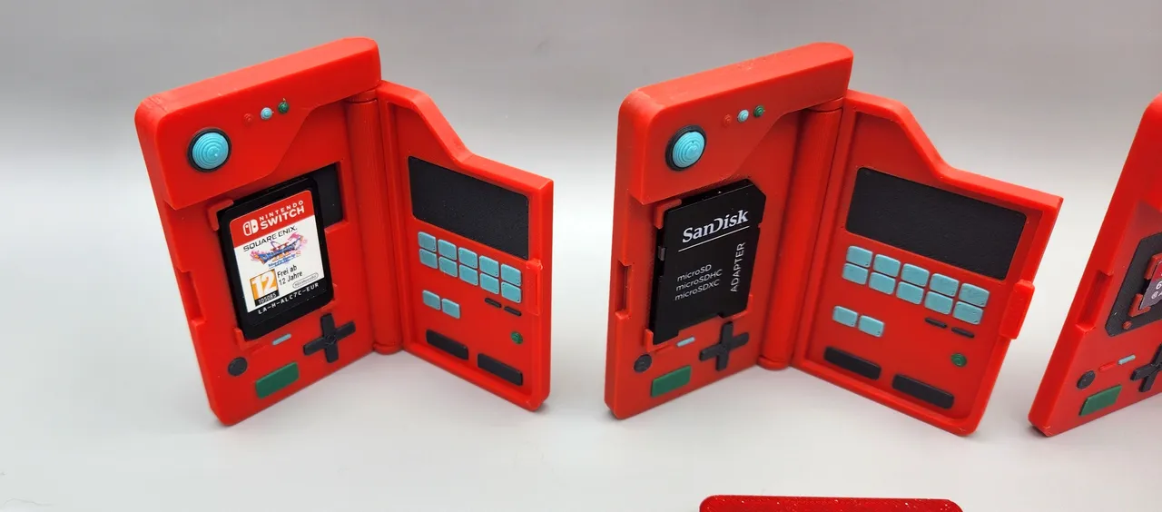 Pokemon - Pokedex - SD, Micro SD & Nintendo Switch card holders by ...