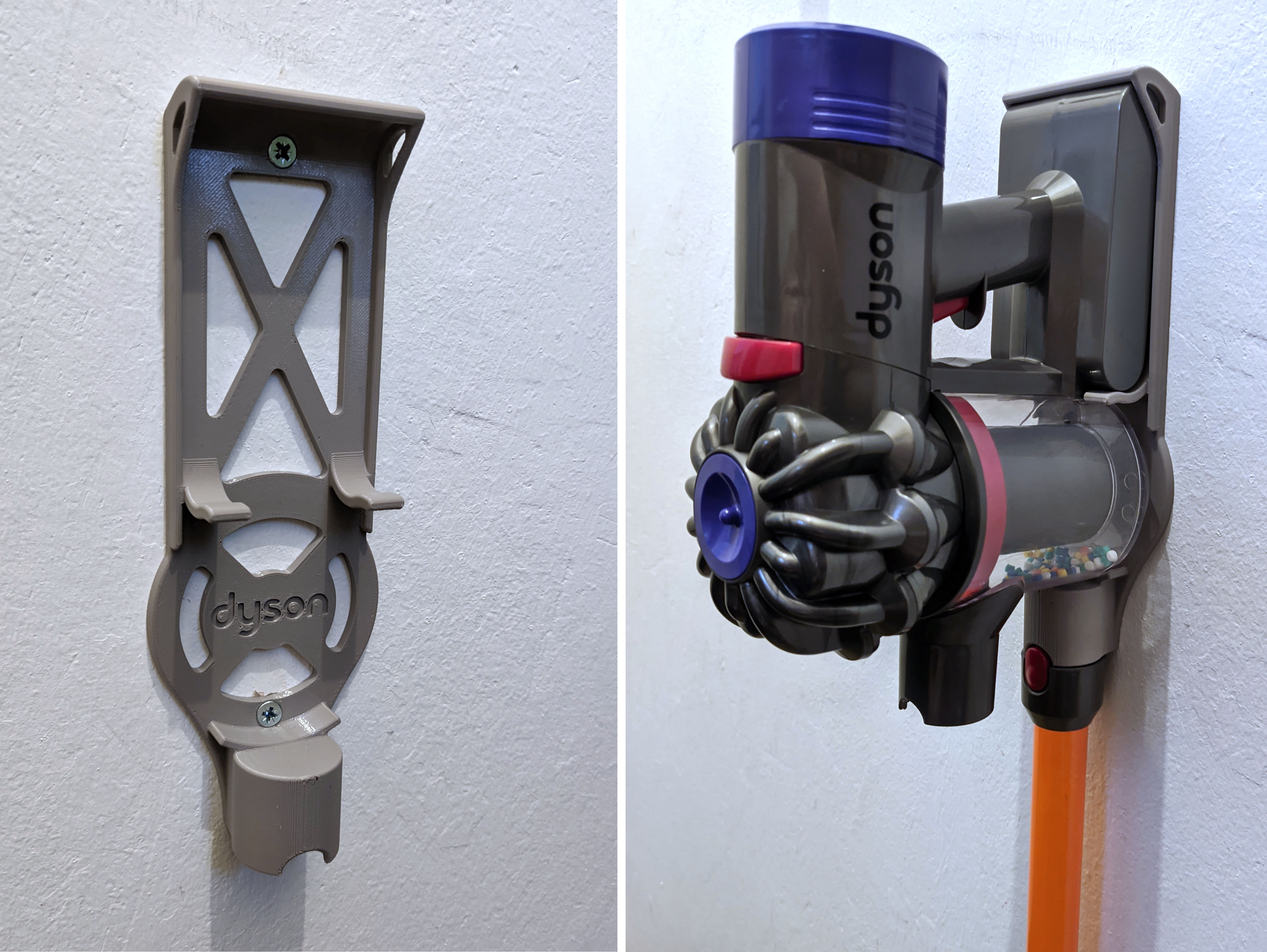 Wall Bracket for Dyson Toy Vacuum by buchnema | Download free STL model ...