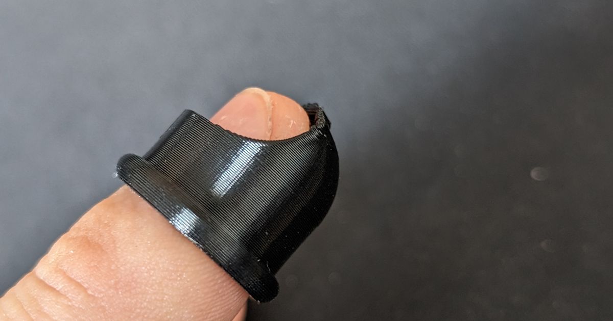 Simple Parametric Thimble By Niklas Roll Download Free Stl Model