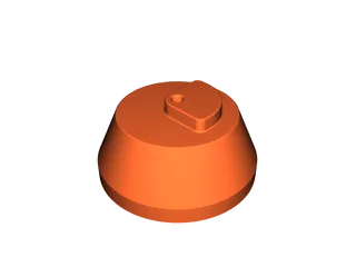 Creality K1C Stock Rubber Foot by Gero | Download free STL model ...
