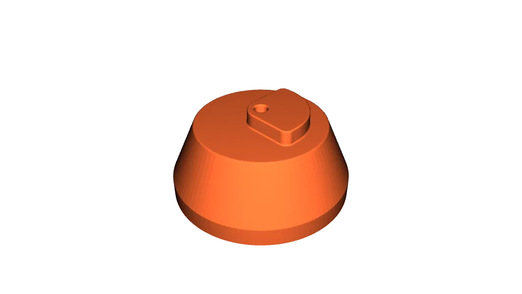 Creality K1C Stock Rubber Foot by Gero | Download free STL model ...