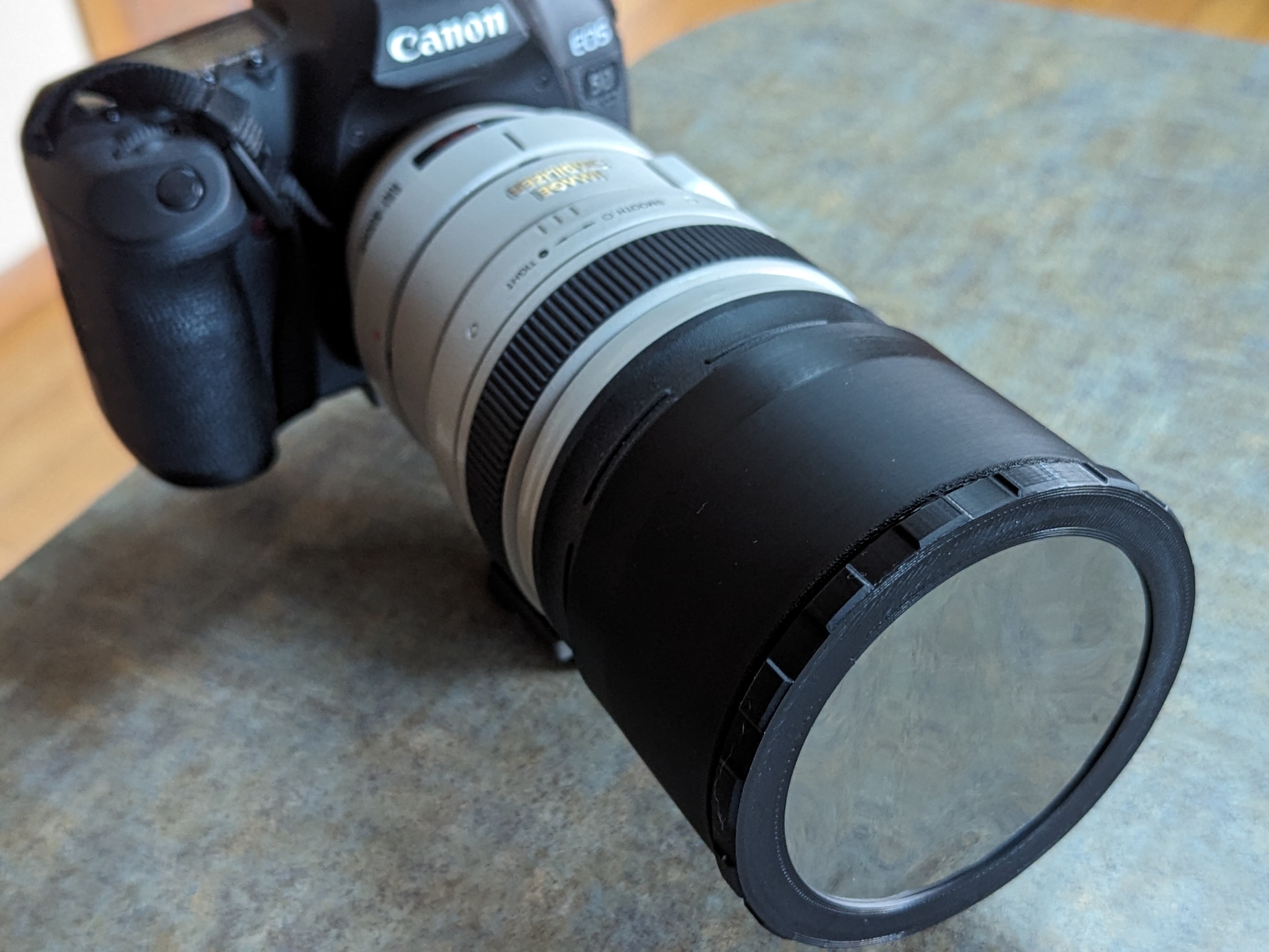 Solar Eclipse Filter for Canon EF 100-400mm L IS ZOOM lens by mr ...