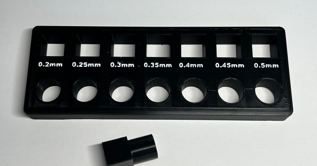 3D printing tolerance test by Joni_Pepperoni | Download free STL model ...
