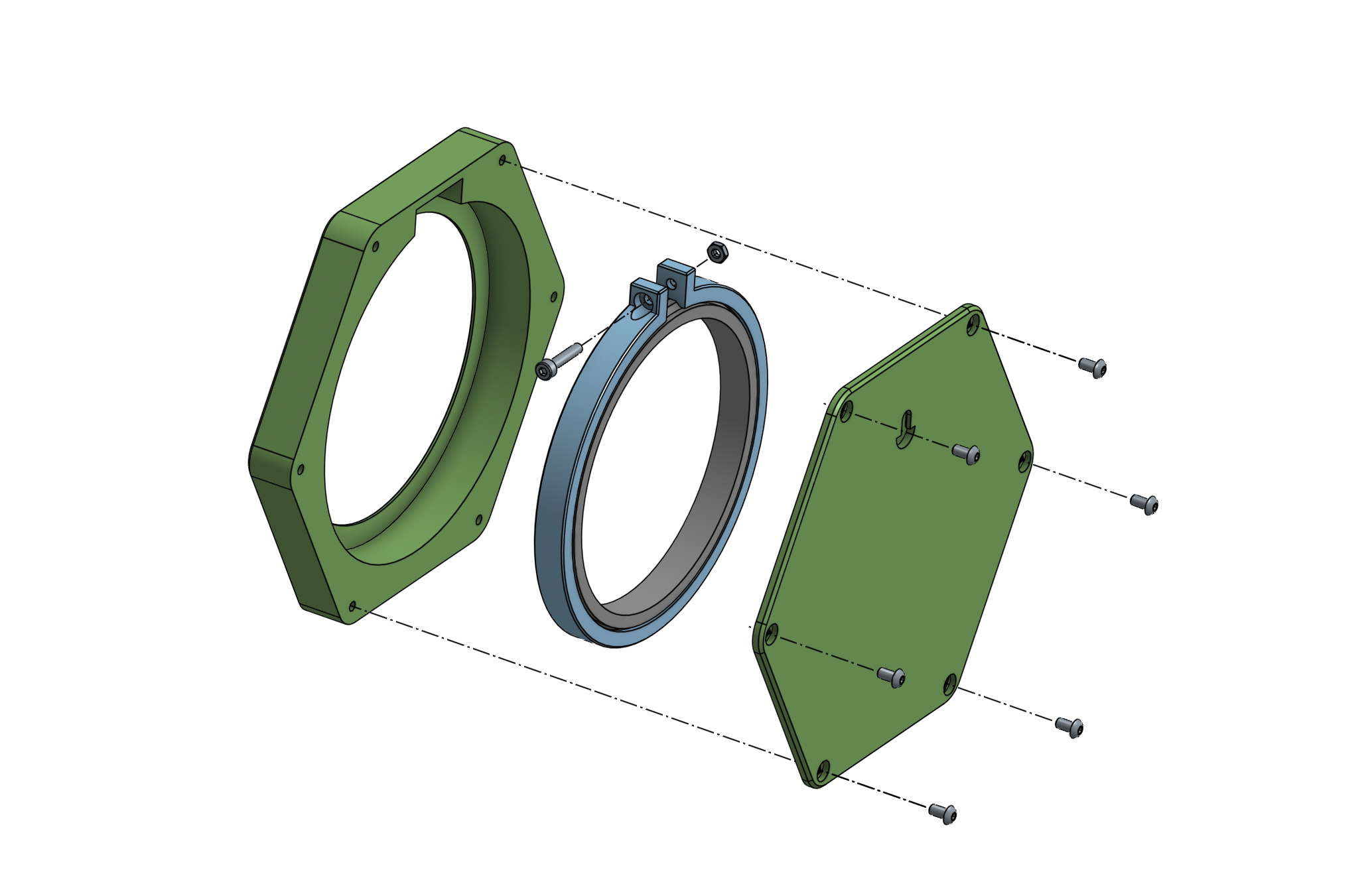 Embroidery 100mm hoop & Display boxes by EDnation | Download free STL ...