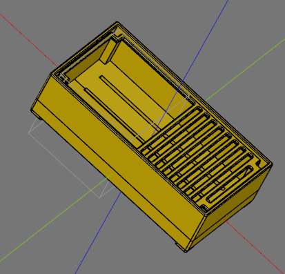 Modular kitchen sink caddy [REVISED] (cadquery parametric) by NelisW ...