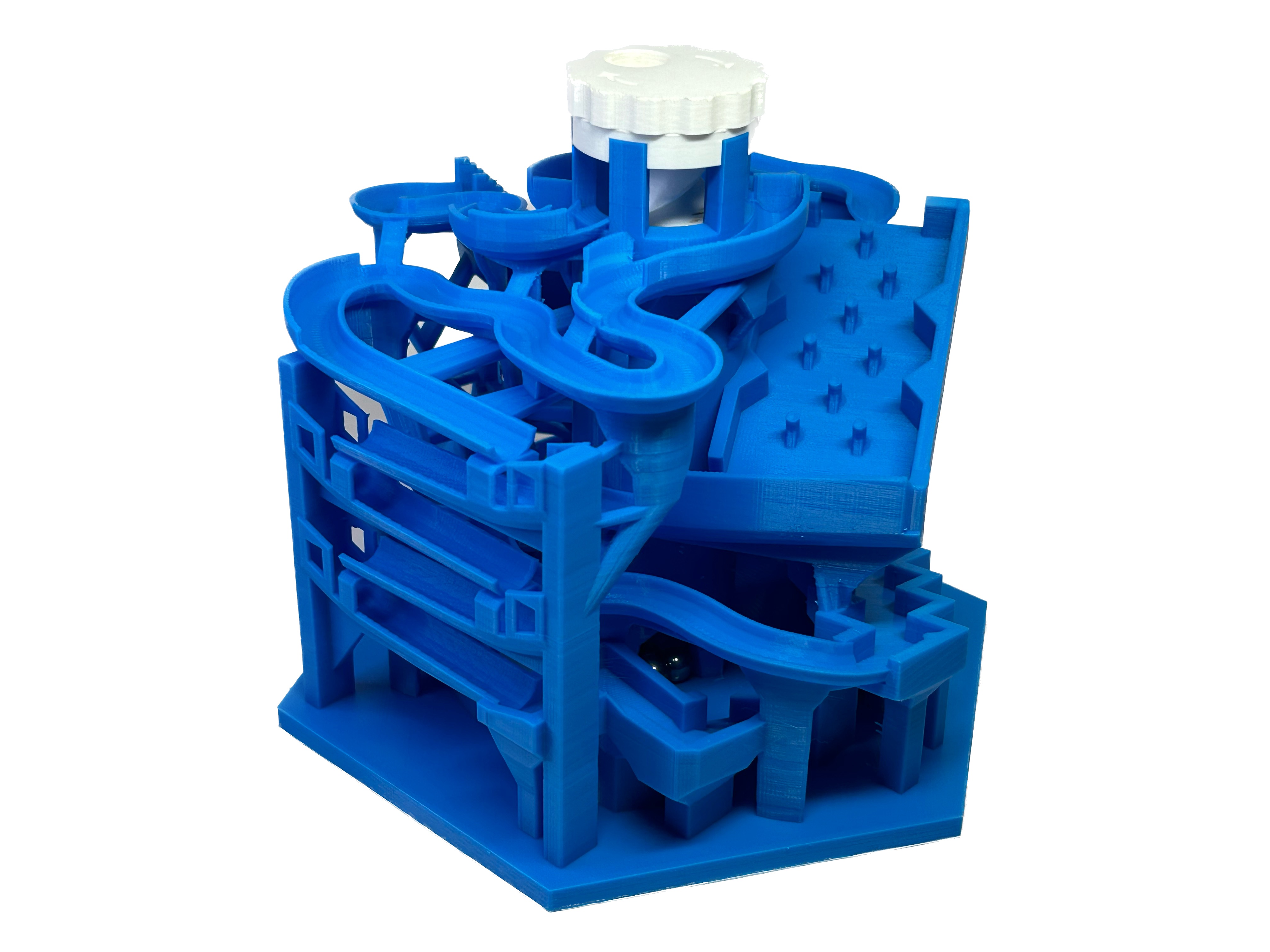 Apex - A 3D Printed Marble Machine by Elegant Marble Machines ...