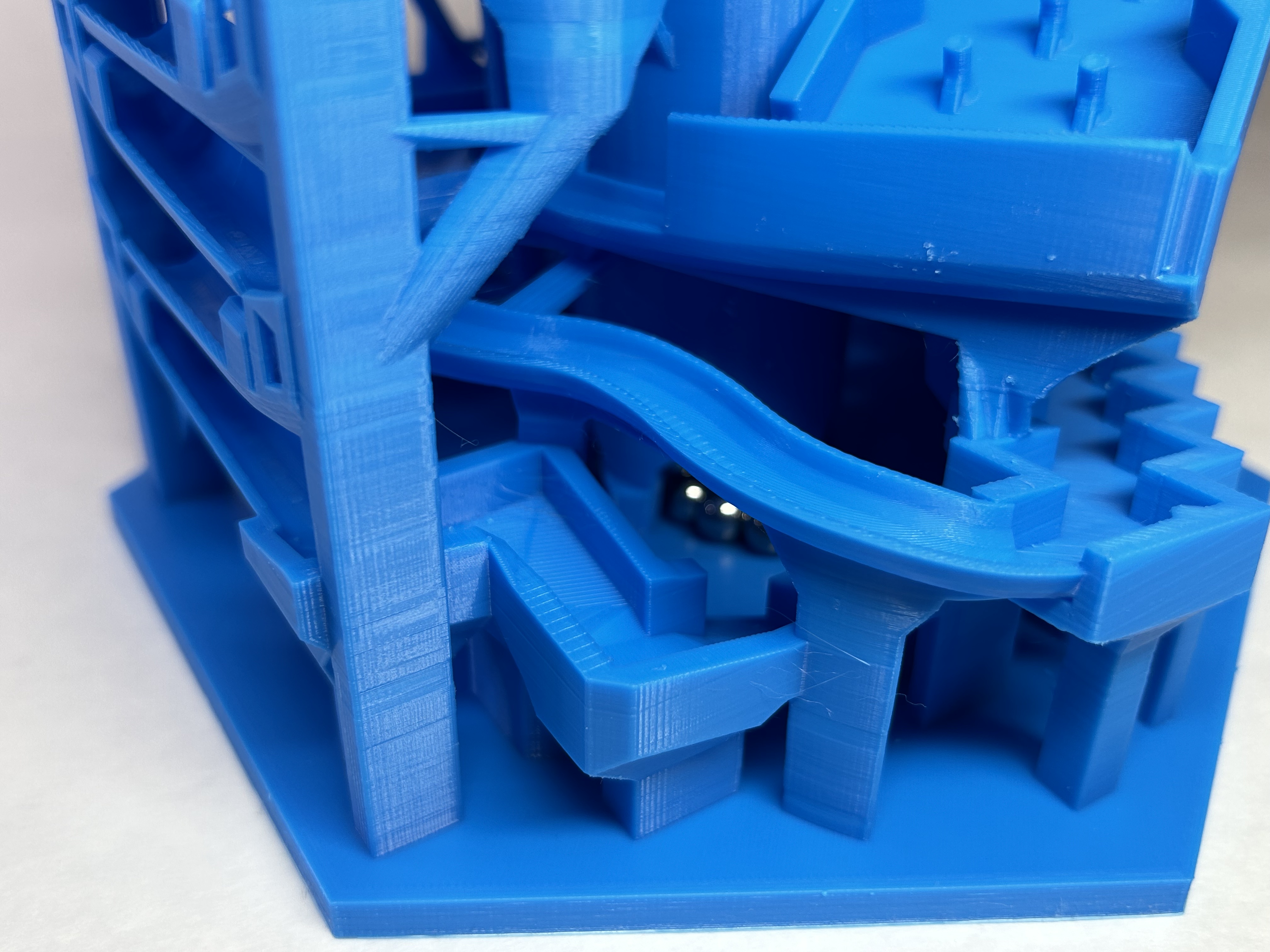 Apex - A 3D Printed Marble Machine by Elegant Marble Machines ...