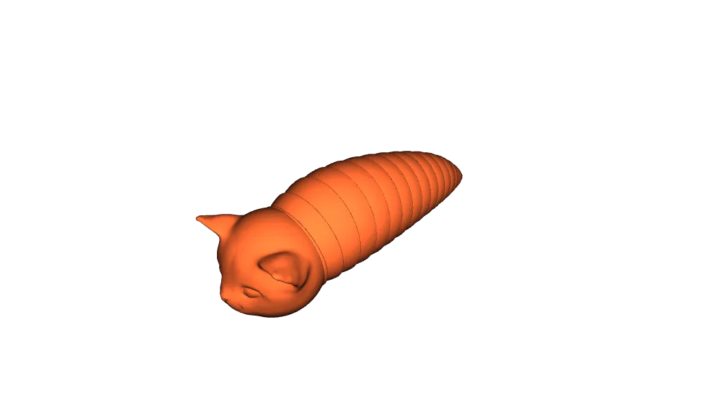 Articulated Cat slug by Sheretech | Download free STL model ...