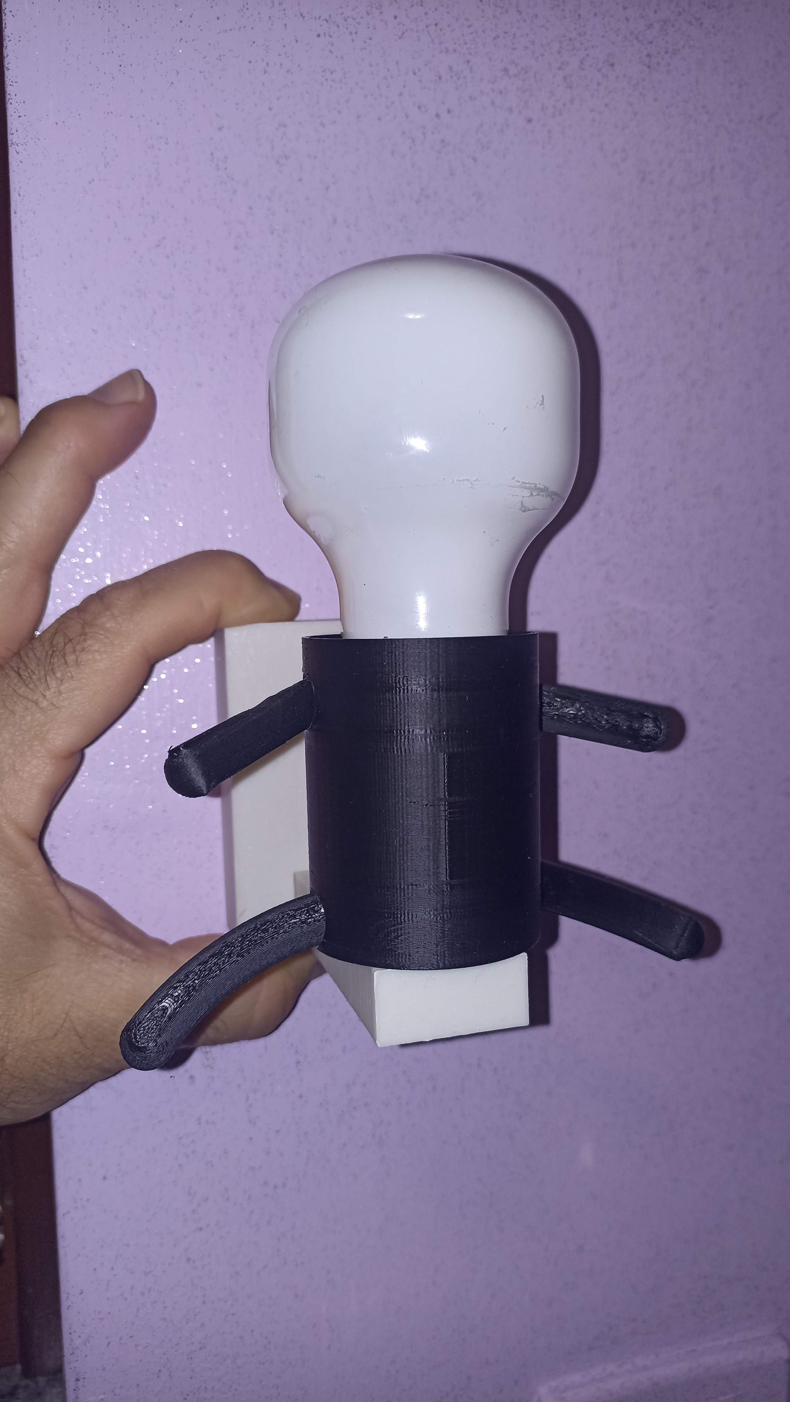 little man lamp holder by Cnc .model | Download free STL model ...