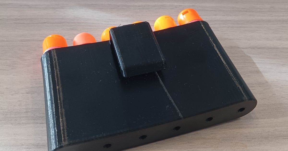 Nerf Mega Belt Clip by dbozec | Download free STL model | Printables.com