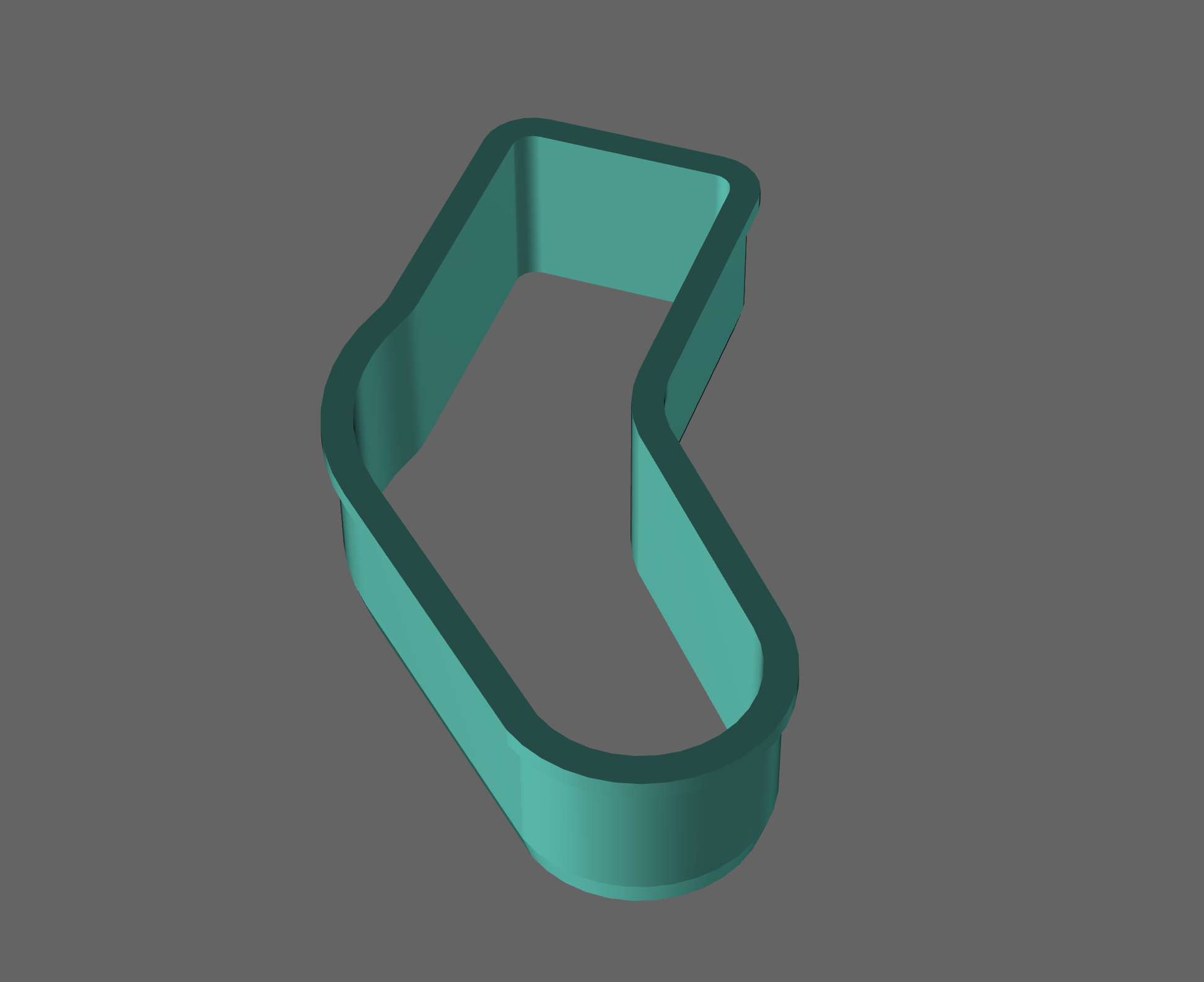 Sock Cookie Cutter in three sizes by mscalora | Download free STL model ...