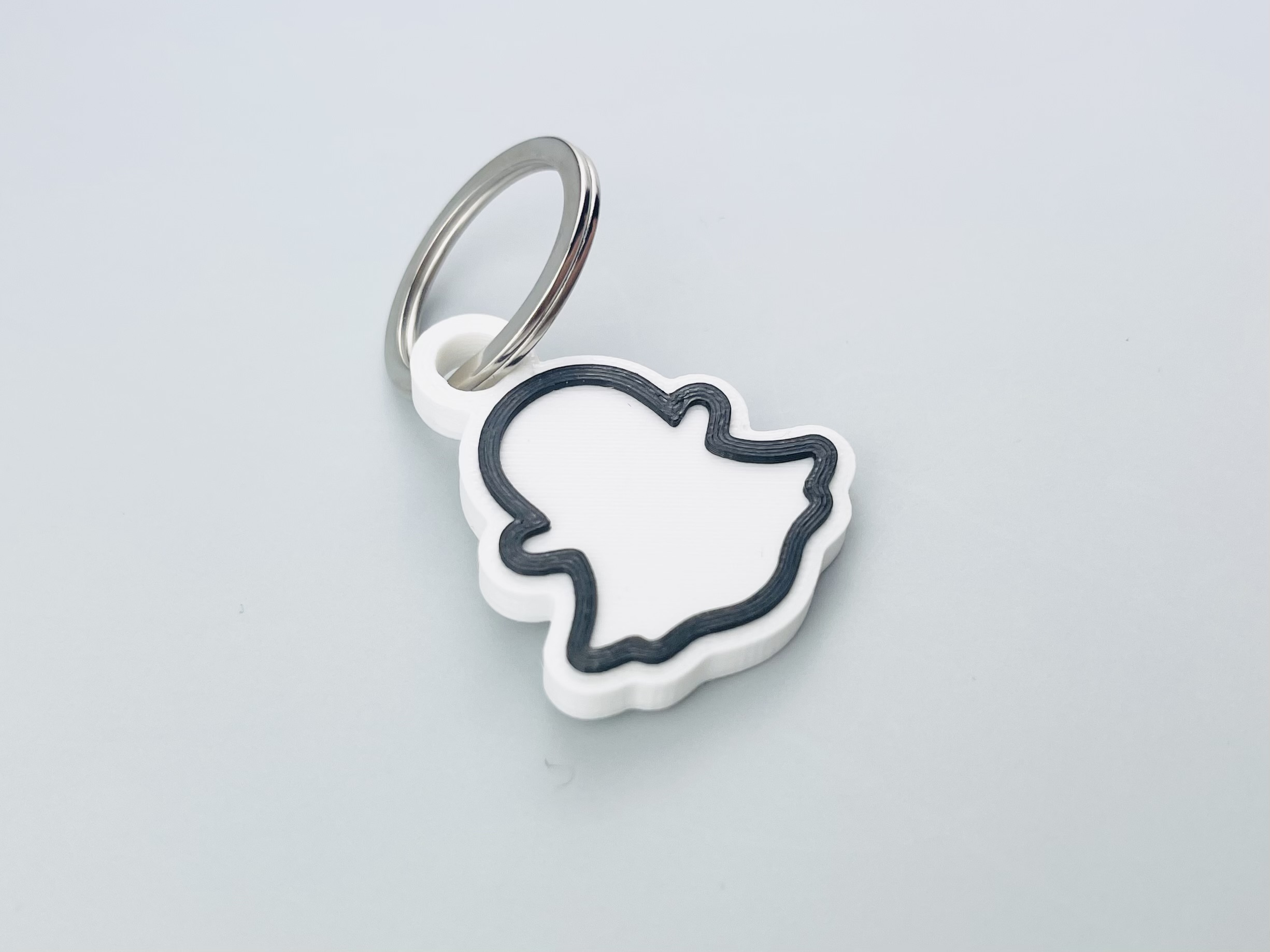 Snapchat Keychain by MrViddy | Download free STL model | Printables.com