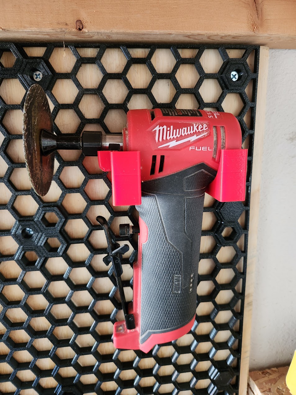 M12 Right Angle Die Grinder Honeycomb Wall Mount by kroberts | Download ...