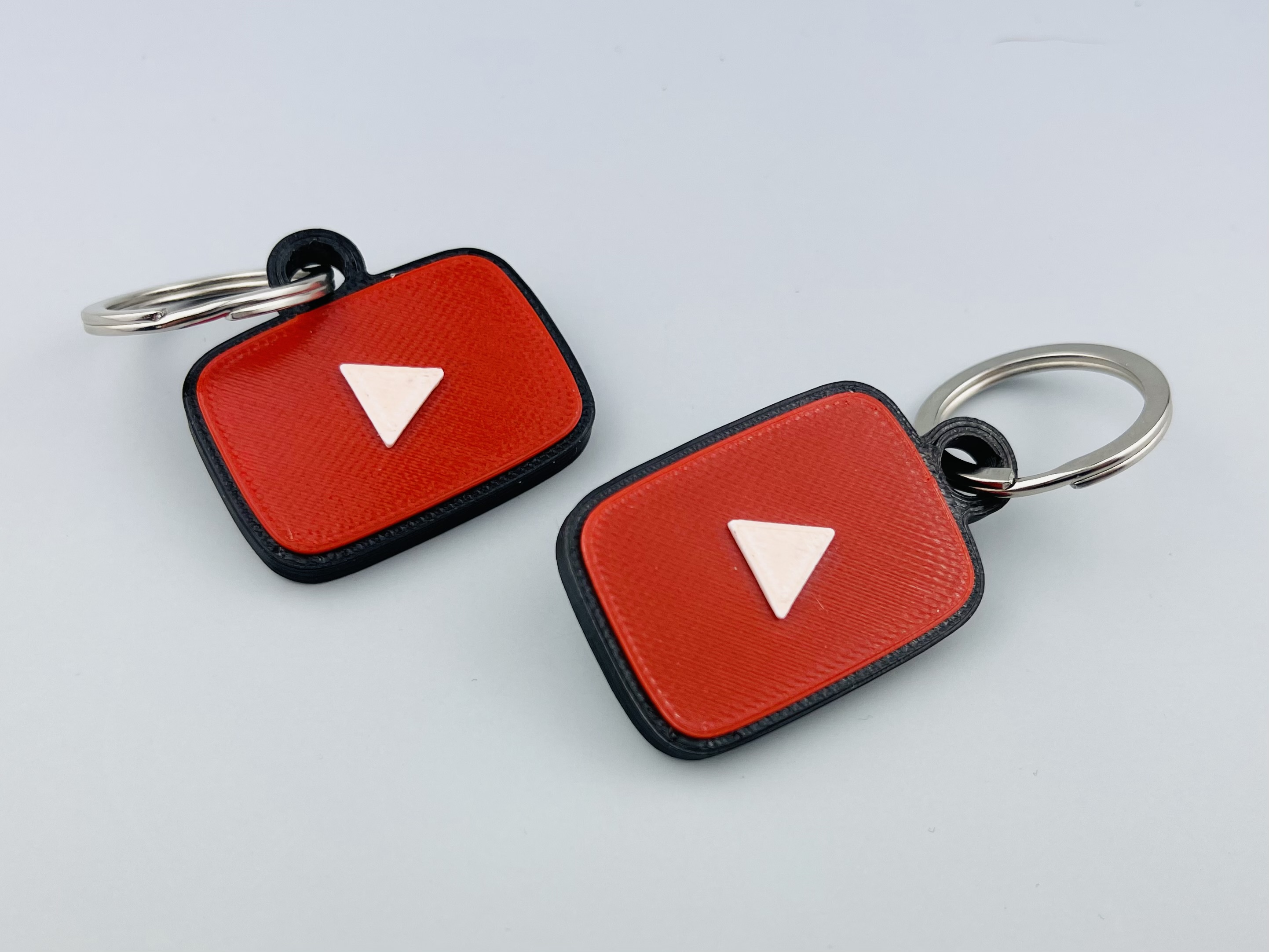 YouTube Keychain by MrViddy | Download free STL model | Printables.com