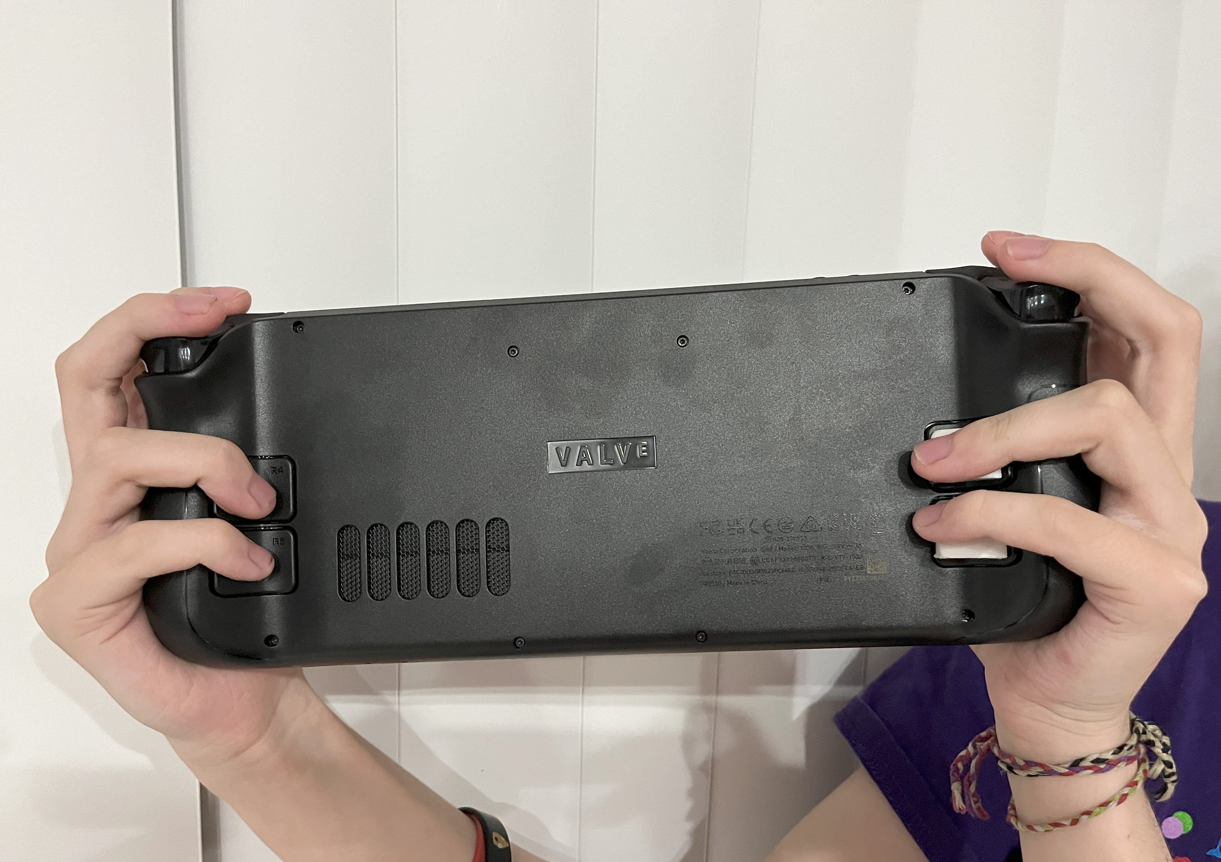 Curved covers for back buttons on Steam Deck by agibson2 | Download ...