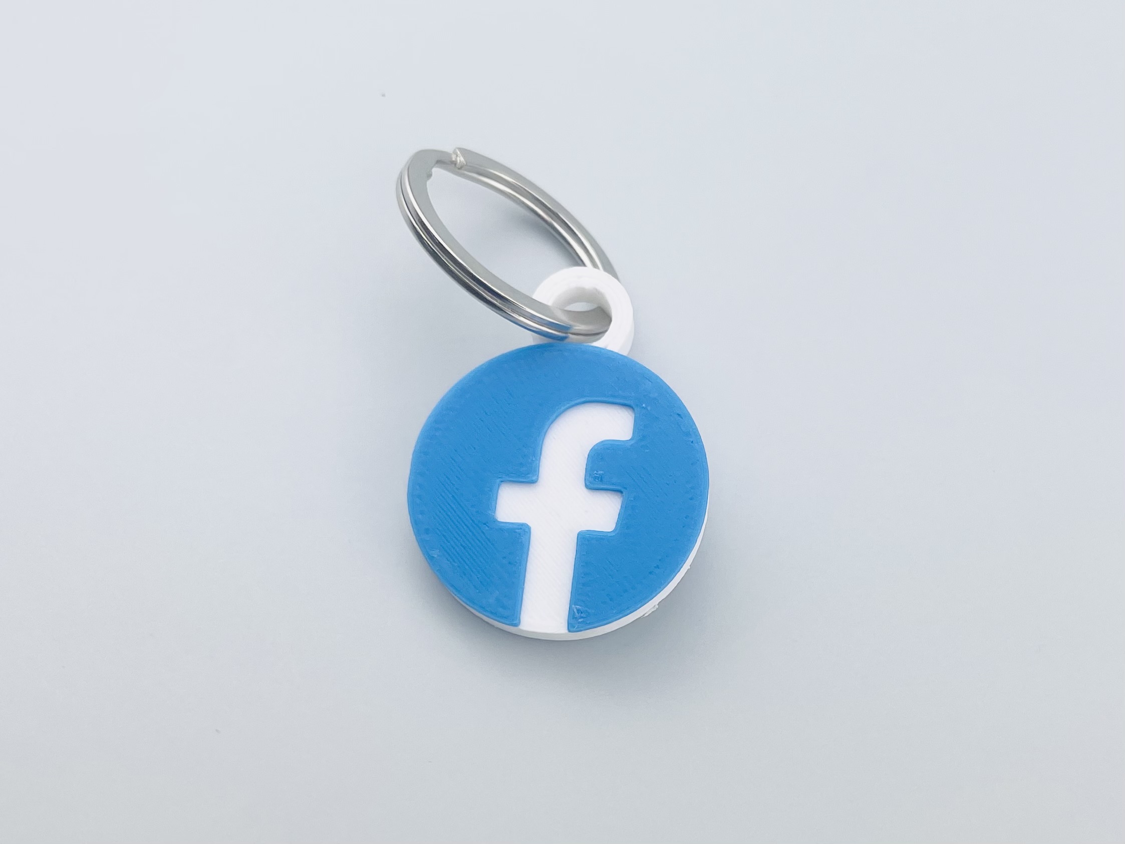 Facebook Keychain by MrViddy | Download free STL model | Printables.com