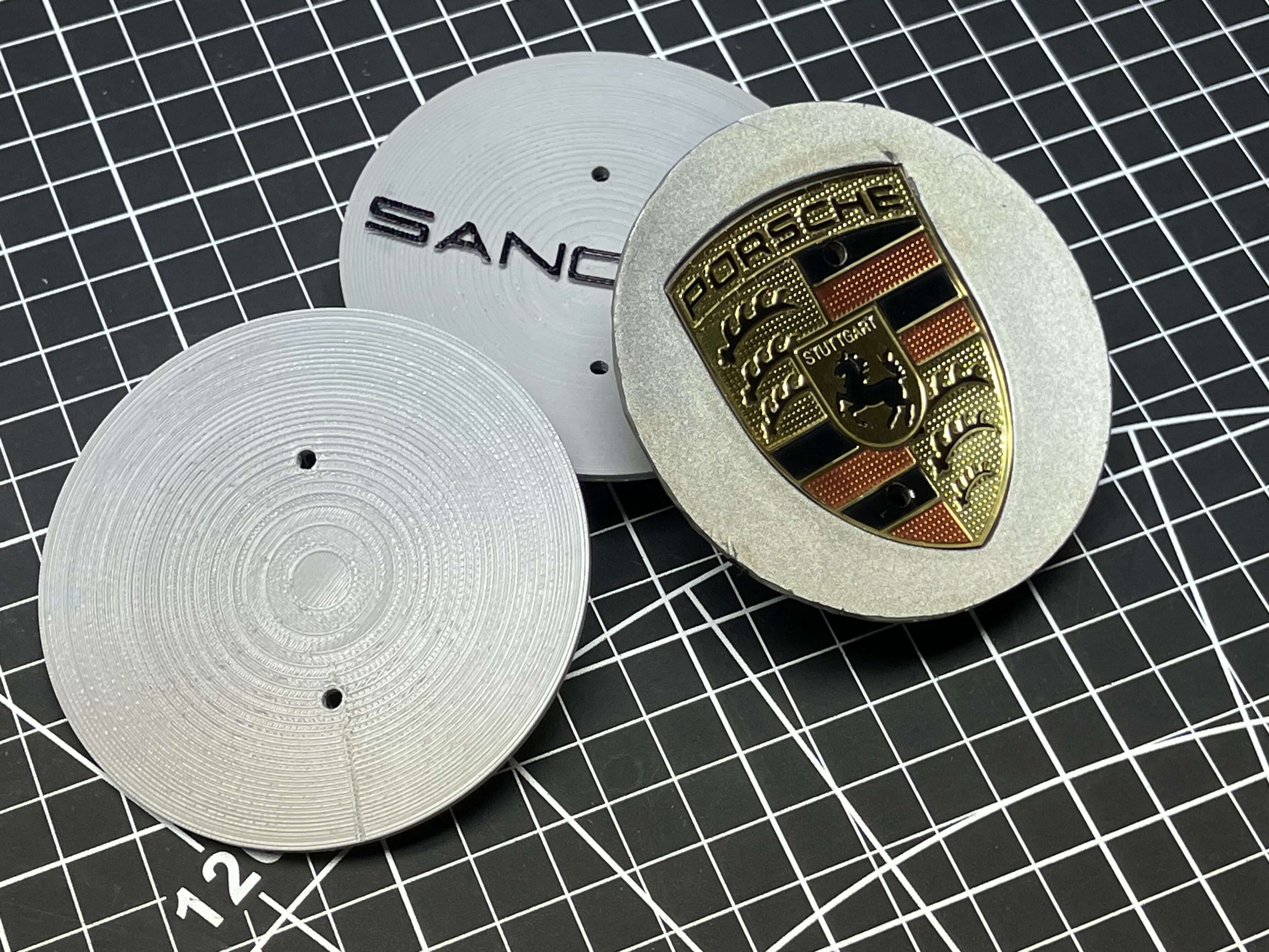 Porsche 993/996/Boxster Wheel Center Cap by Laptopmini | Download free ...