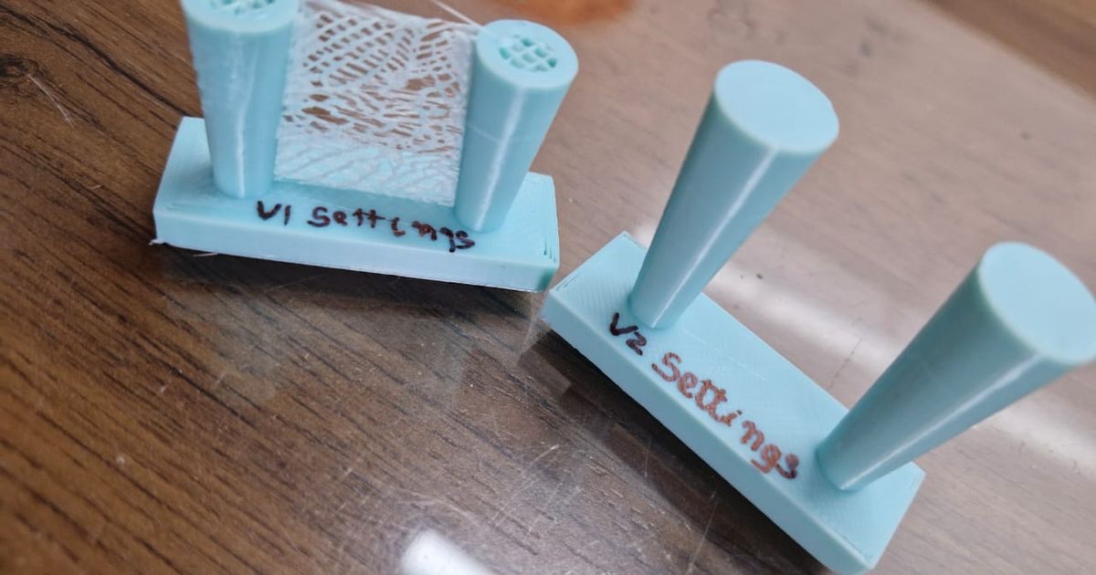 The ultimate stringing tests for any 3d printer by GT_coder2000 ...