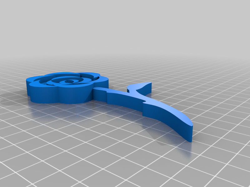 Flat Rose by Jaden Chant | Download free STL model | Printables.com