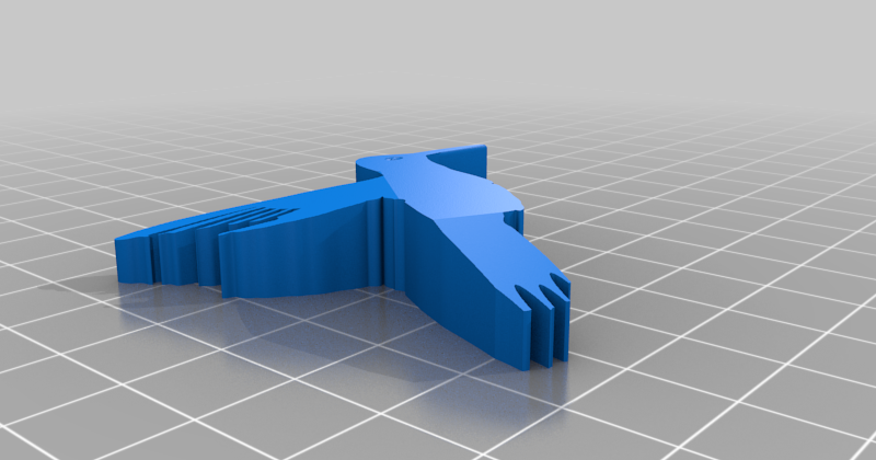 Flat Hummingbird by Jaden | Download free STL model | Printables.com