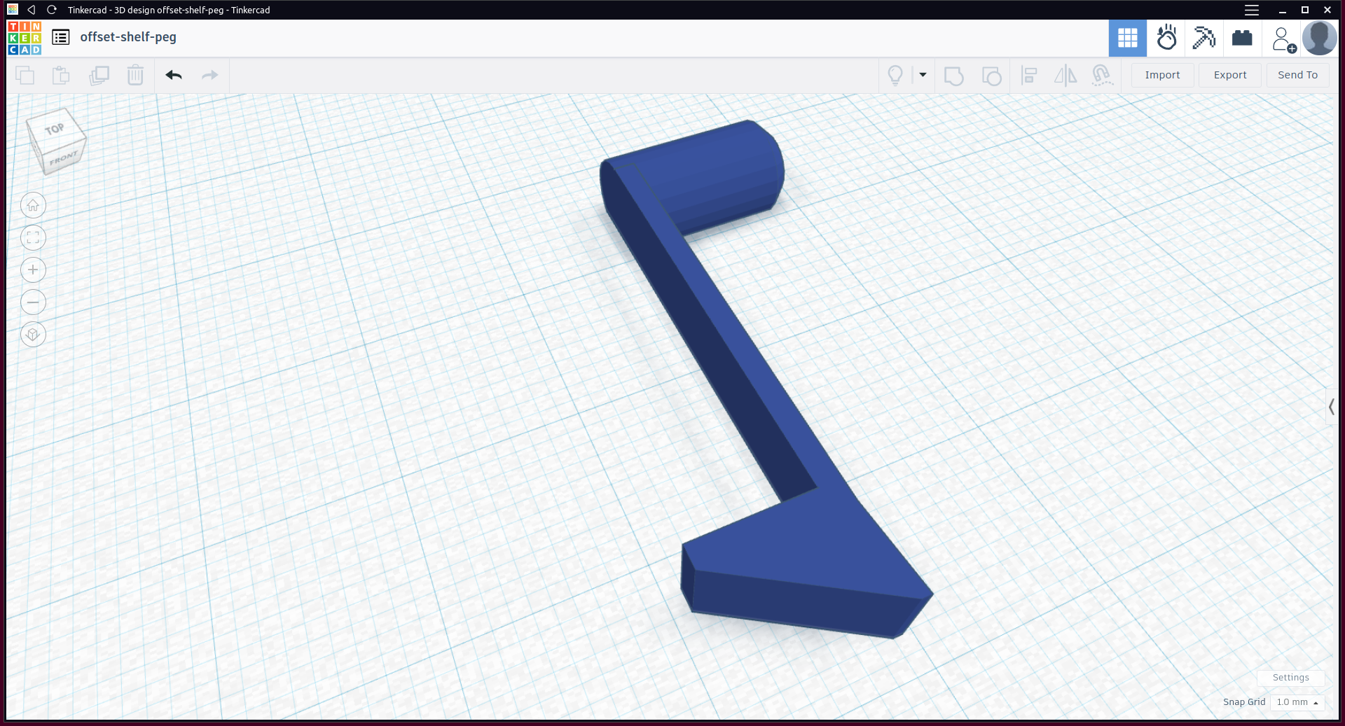 Offset Shelf Pegs by Jérémy Reeder | Download free STL model ...