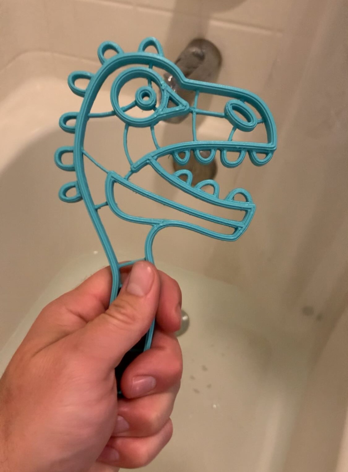 Bubble Frother Dinosaur by Dan Proctor | Download free STL model | Printables.com