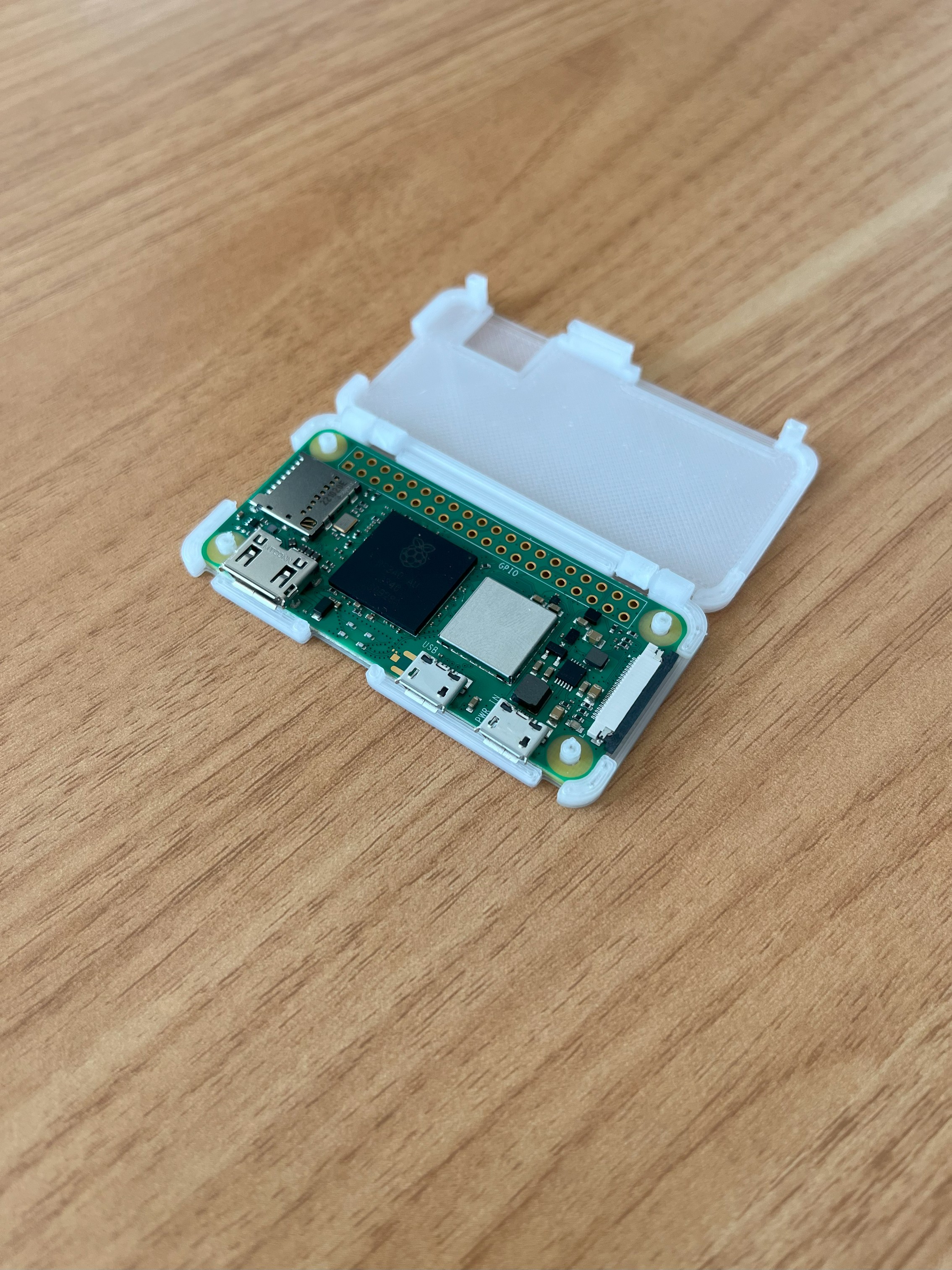 Raspberry Pi Zero 2 W Hinged Case by alex4fake | Download free STL ...