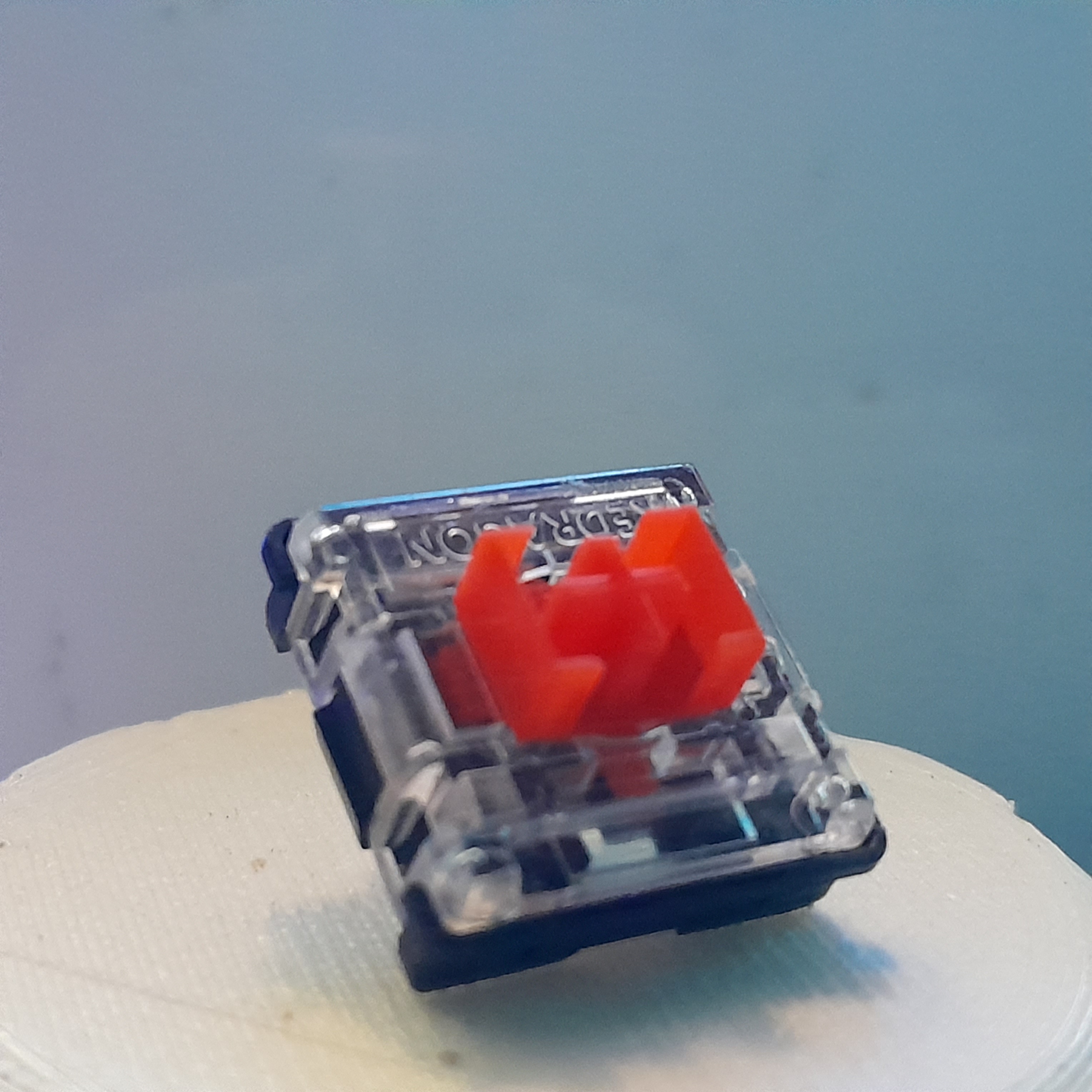 Cherry MX Low Profile keycap Redragon ZT04-Red-30 Red key cap by ...