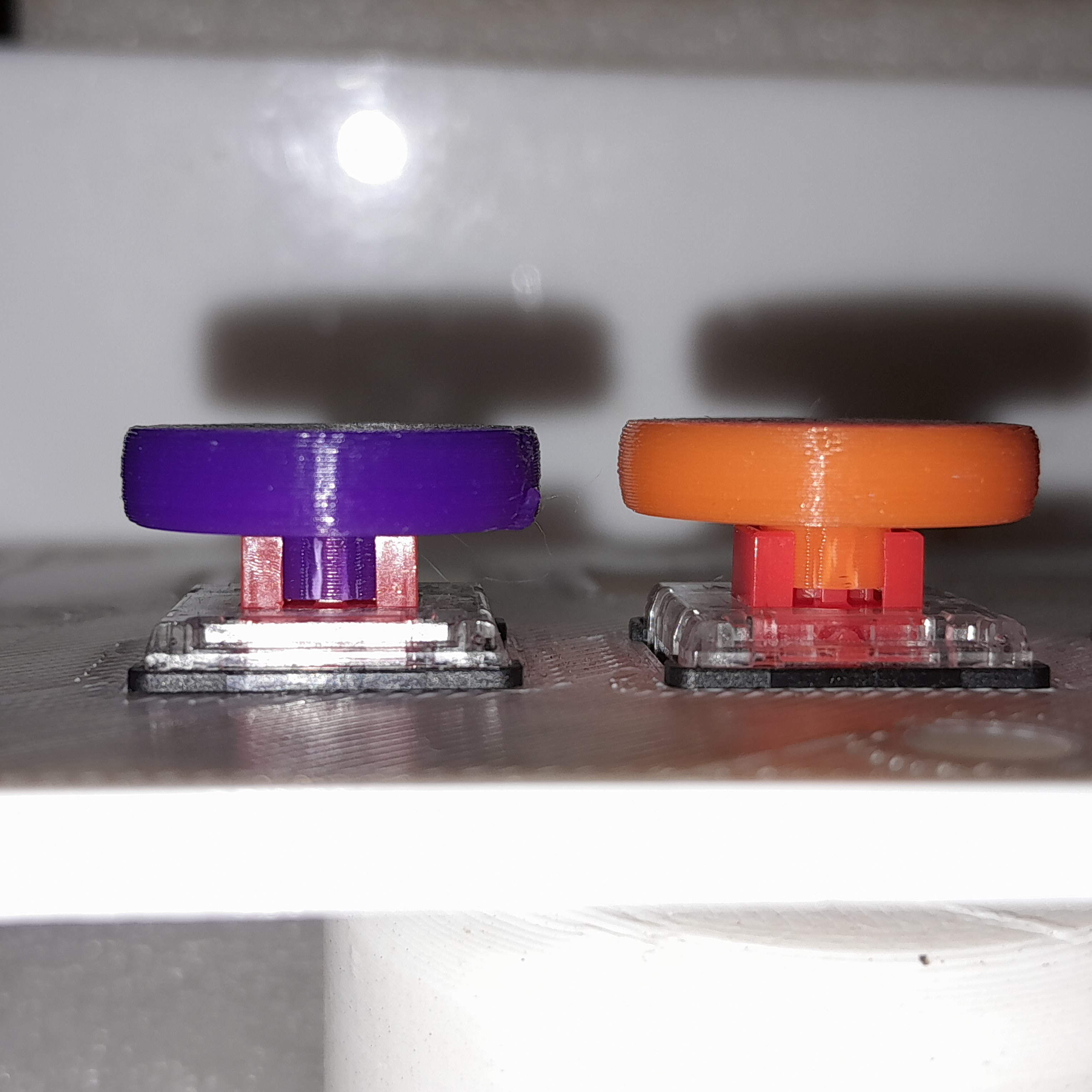 Cherry MX Low Profile keycap Redragon ZT04-Red-30 Red key cap by ...