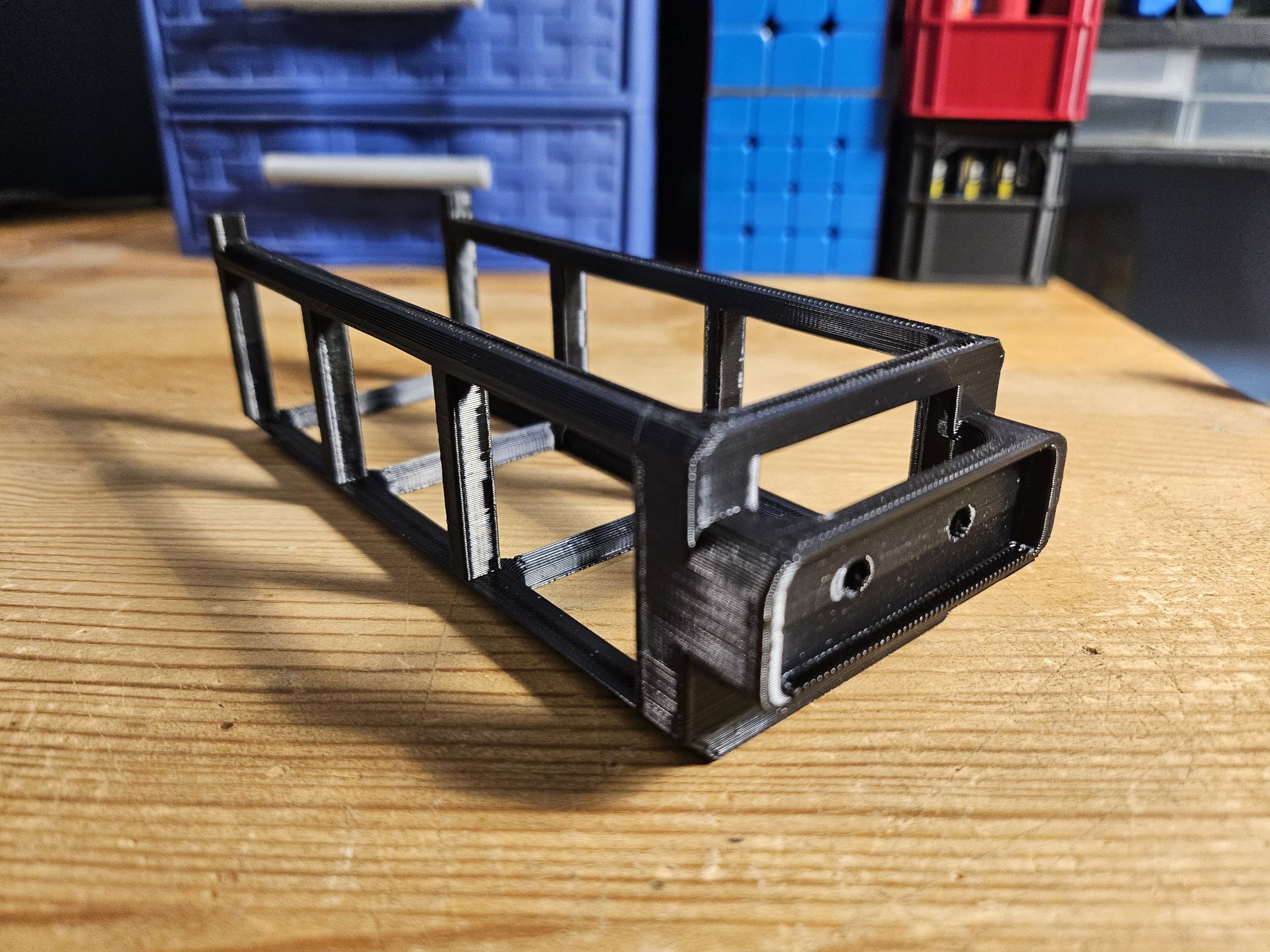 Gridfinity bin drawer for Harbor Freight parts organizer - 5U remix by mothdotmonster | Download ...