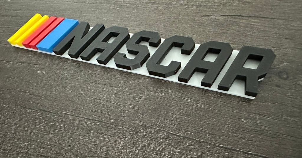 NASCAR Logo Plate by subieguy2 | Download free STL model | Printables.com