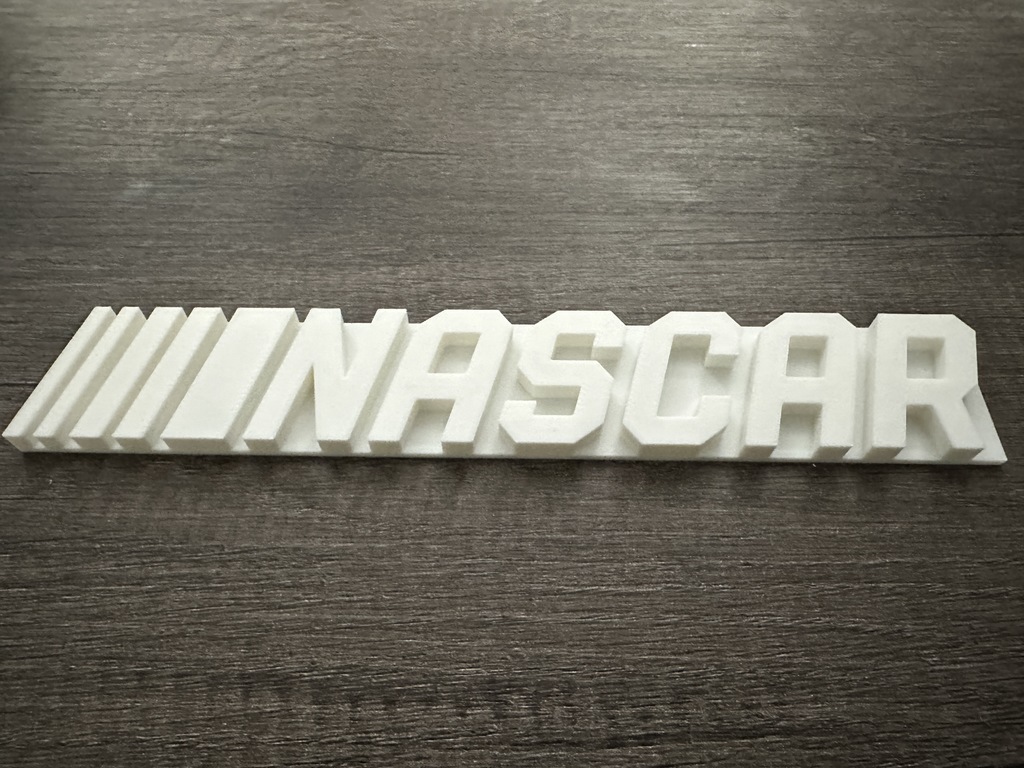 NASCAR Logo Plate by subieguy2 | Download free STL model | Printables.com