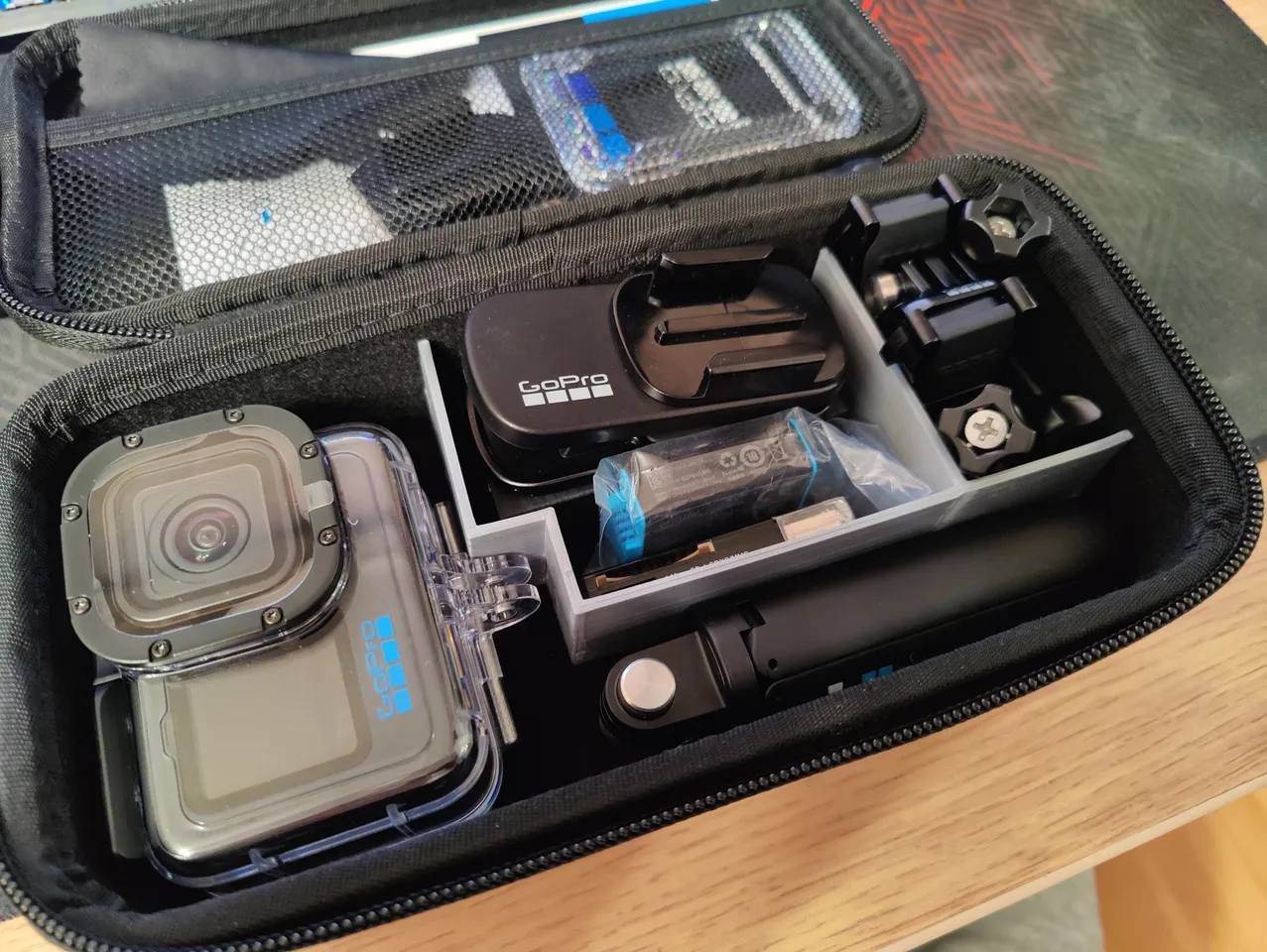 GoPro Case Organizer Rev 1 by ktd | Download free STL model ...