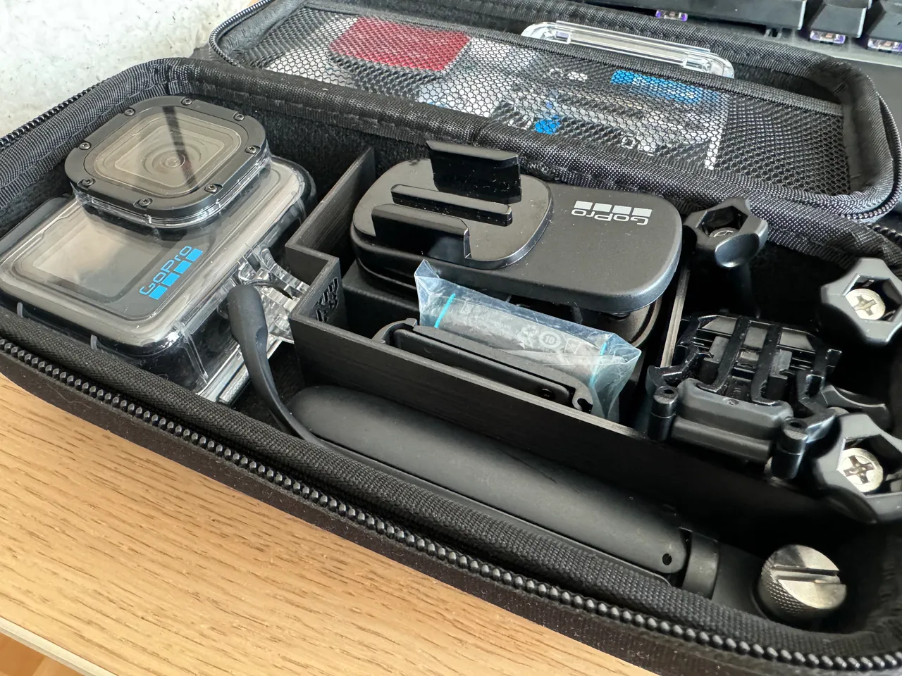 GoPro Case Organizer Rev 1 by ktd | Download free STL model ...