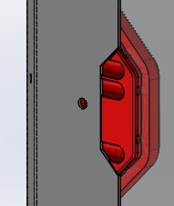 #0143 Cable Inlet Cover - Up to 4 Cables, Original Prusa Enclosure (OPE ...