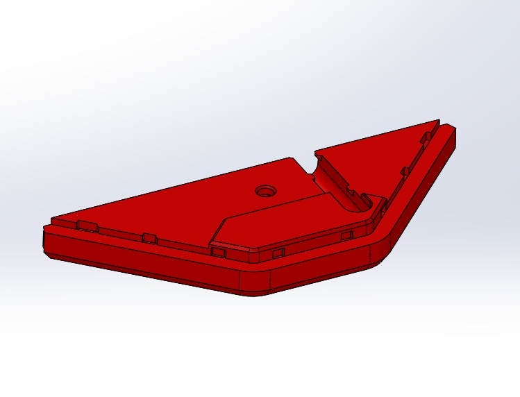 #0143 Cable Inlet Cover - Up to 4 Cables, Original Prusa Enclosure (OPE ...