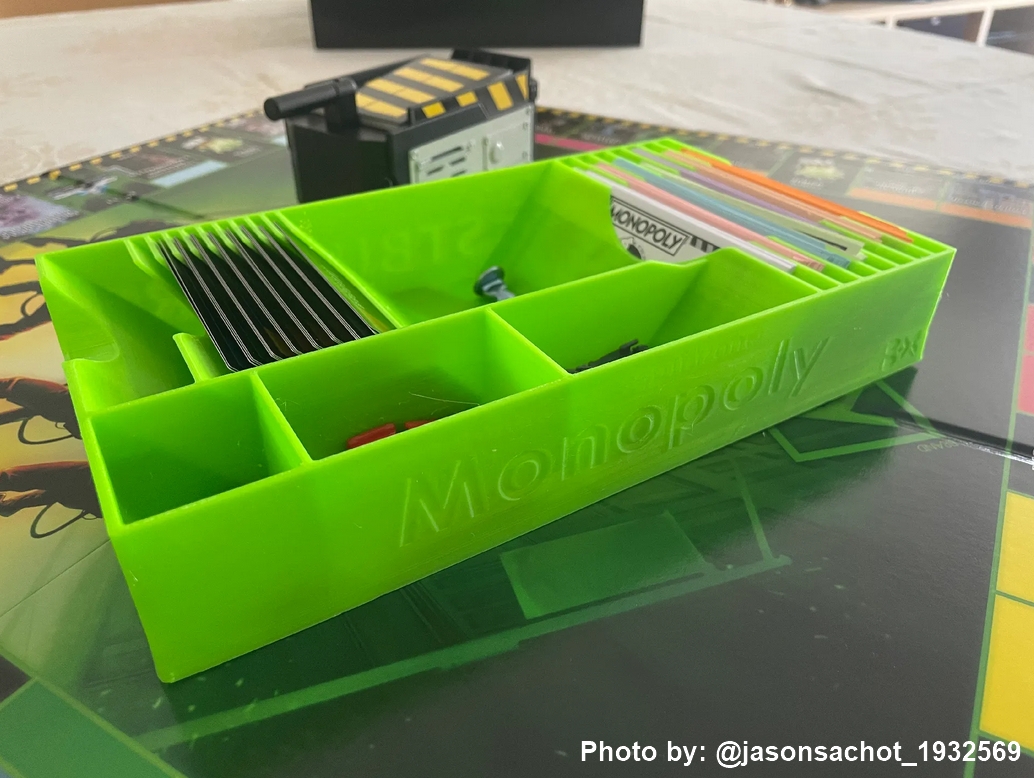 #0136 Monopoly Organizer Tray and Player Tray - Ghostbusters Edition by ...