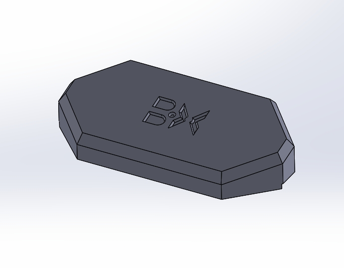 #0135 LCD Cable Exit Cover - Original Prusa Enclosure (OPE) by BuildX ...