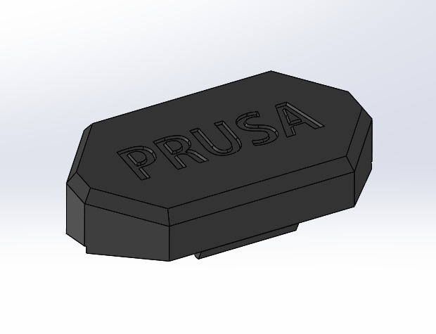 #0135 LCD Cable Exit Cover - Original Prusa Enclosure (OPE) by BuildX ...