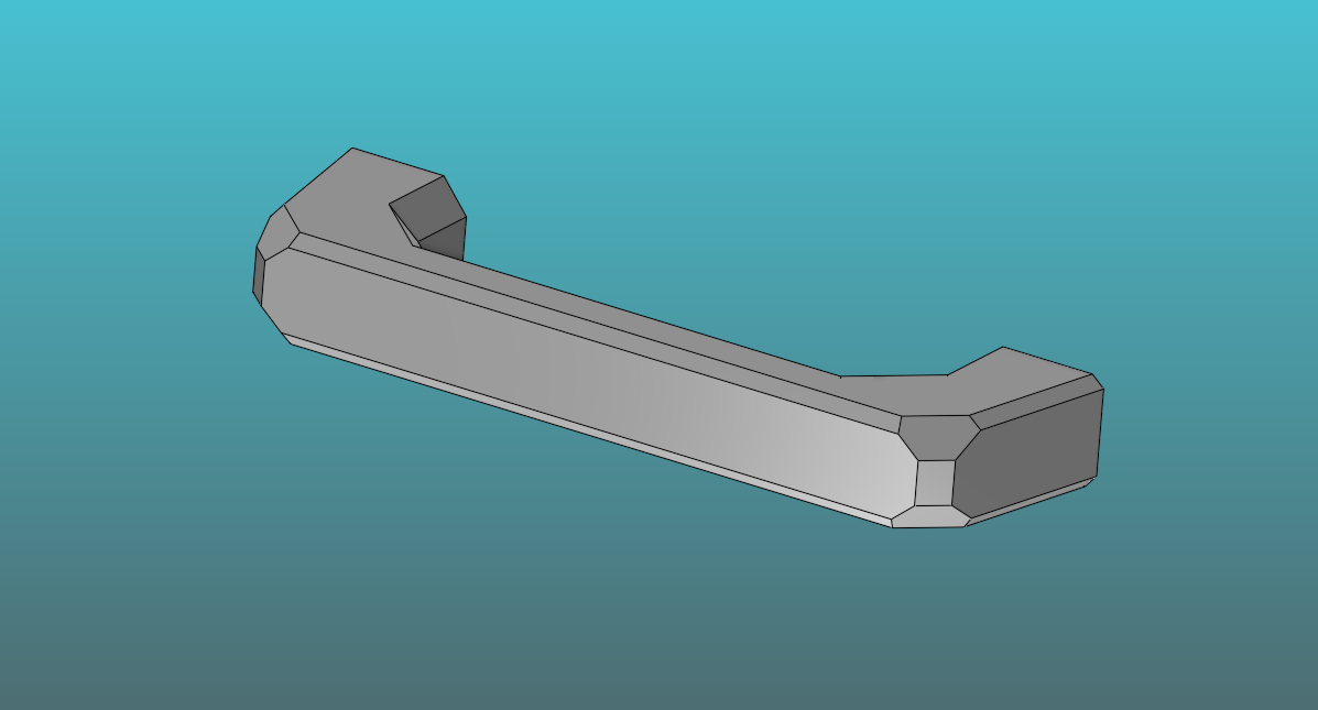 Cabinet Handle by DJ_Designs | Download free STL model | Printables.com