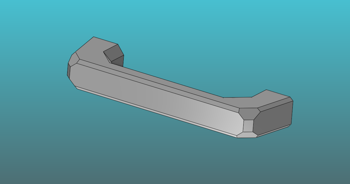 Cabinet Handle by DJ_Designs | Download free STL model | Printables.com