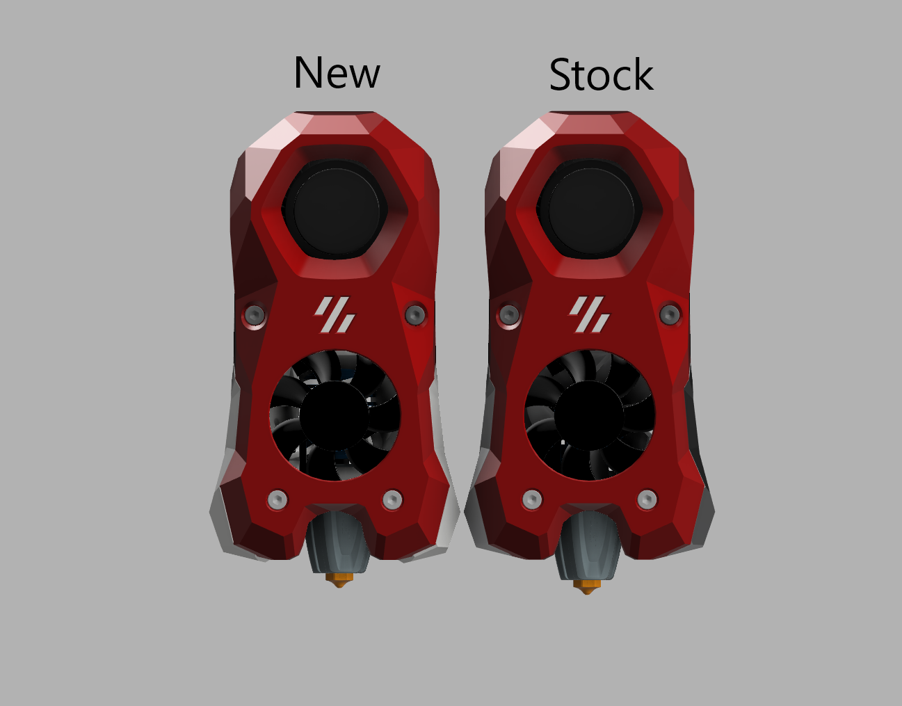 Rapido UHF Improved Cooling - Stock Stealthburner Face by ...